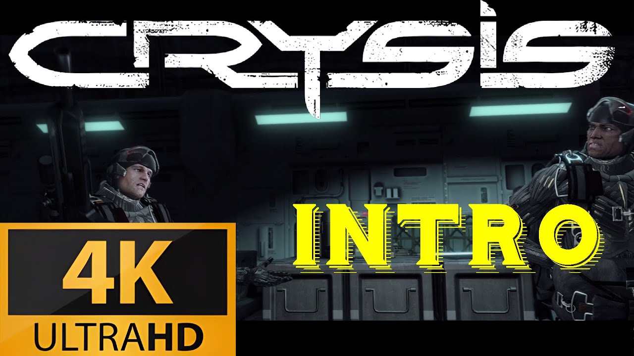 Crysis - Full intro (AI Enhanced 4k 60fps) - YouTube