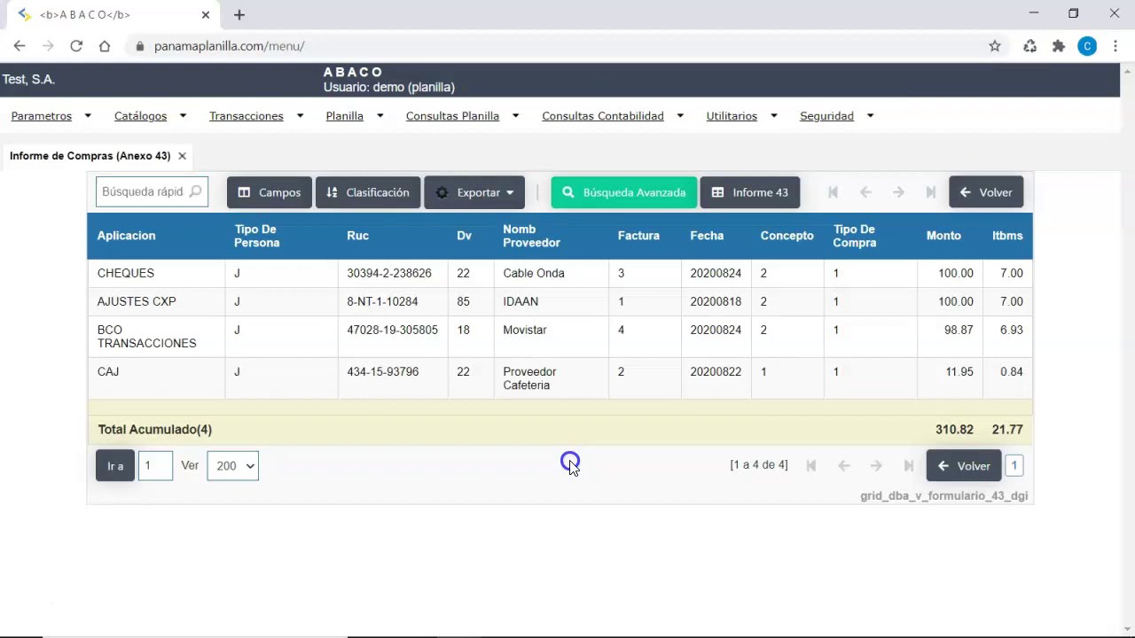 Informe 43 o Anexo de Compras (3/3) - YouTube