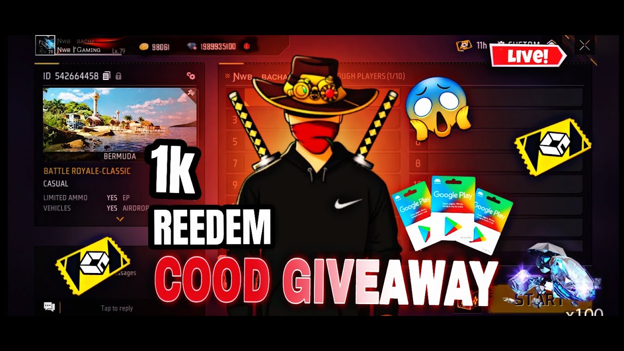 FREE FIRE TOURNAMENT LIVE STREAMING GILD TEST SUBSCRIBE COMPLETE FOR ...