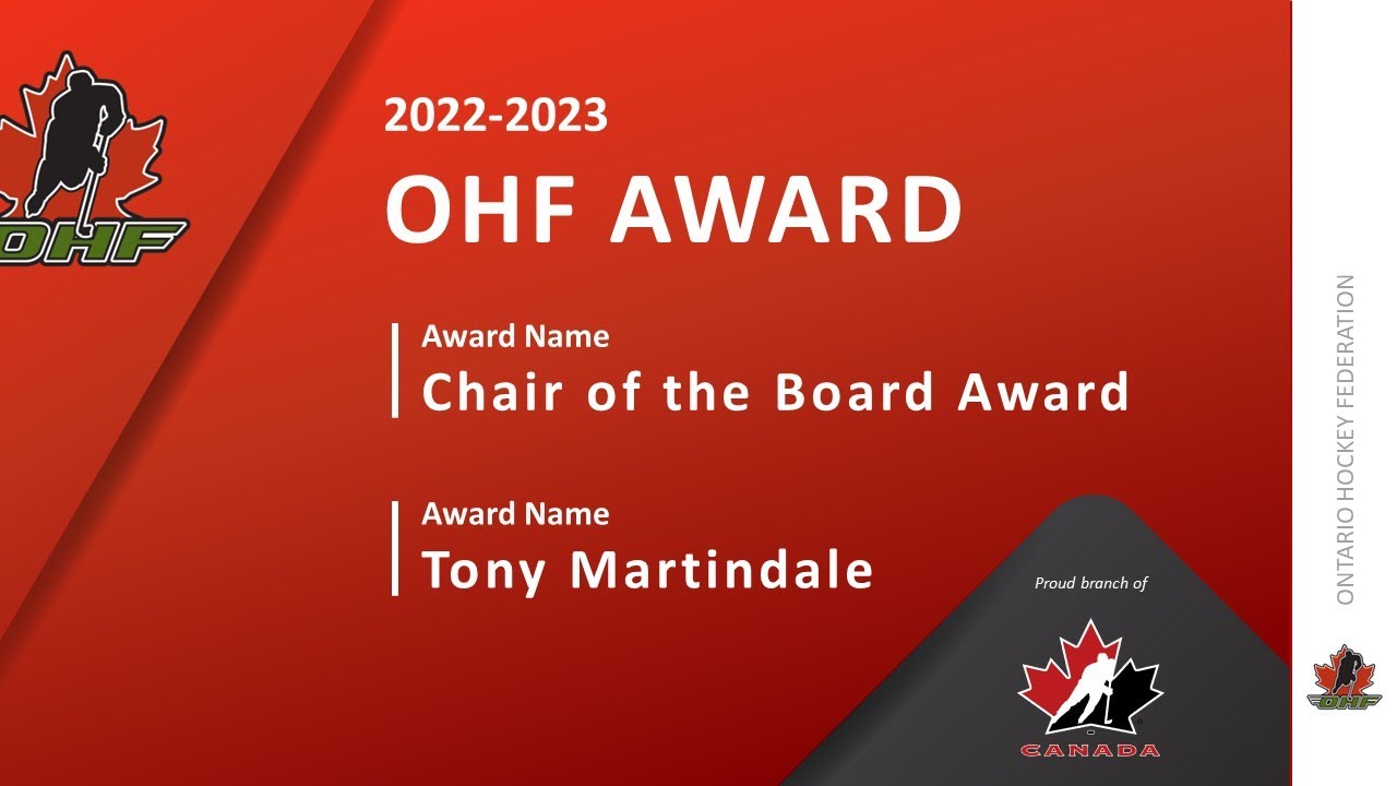 Tony Martindale - Chair of the Board Award Recipient - YouTube