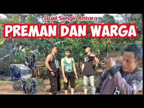 DUEL 1 PREMAN VS 3 WARGA KAMPUNG