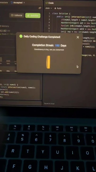 Day 150 of 365 Days Code Challenge #coding #leetcode - YouTube