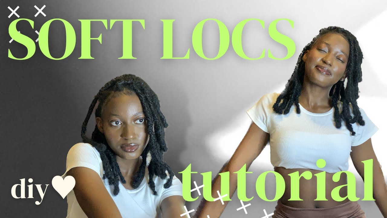 diy easy jumbo soft locs tutorial|bob-length faux locs detailed tutorial| - YouTube