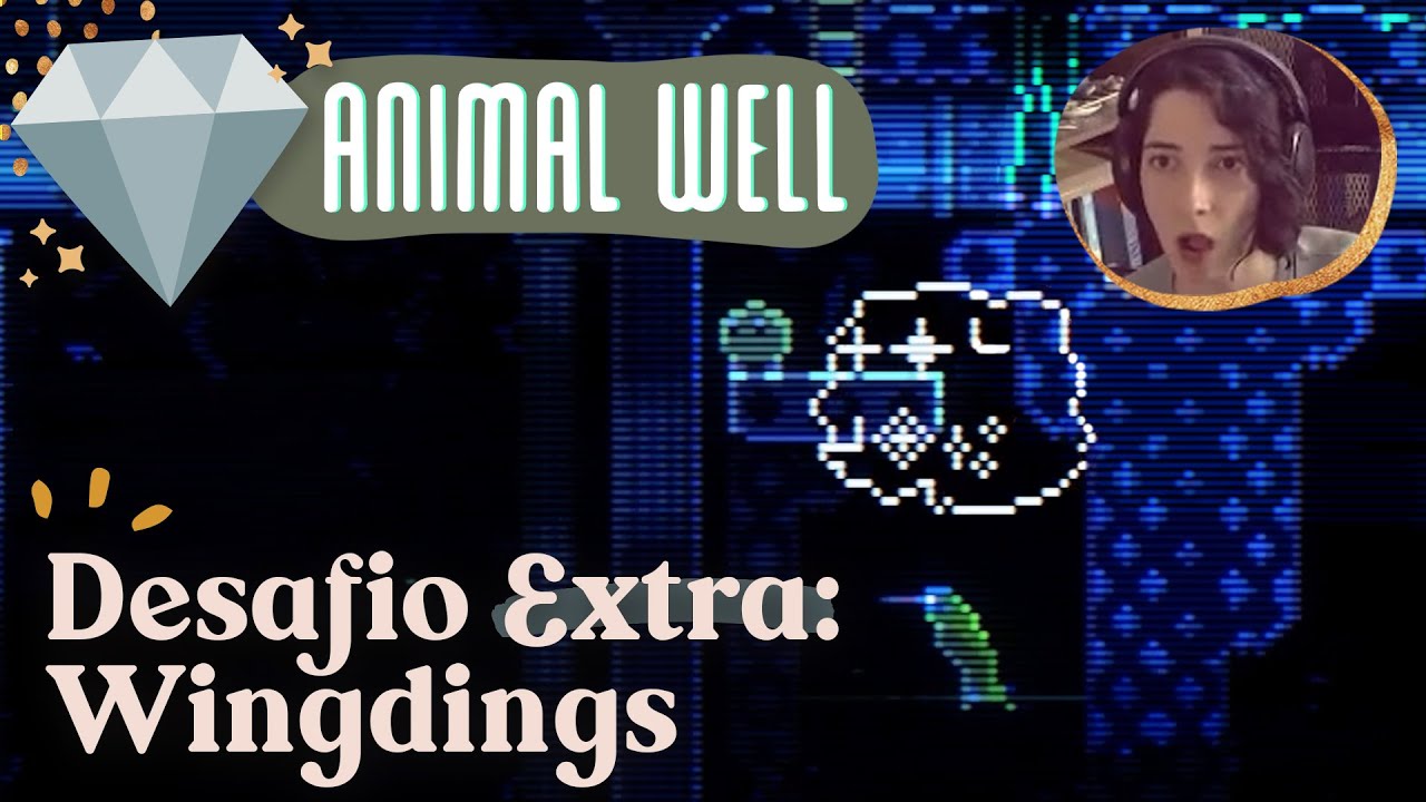 AS MENSAGENS EM WINGDINGS e UMA SURPRESA DO DEV! 💎 Animal Well 💎 ...