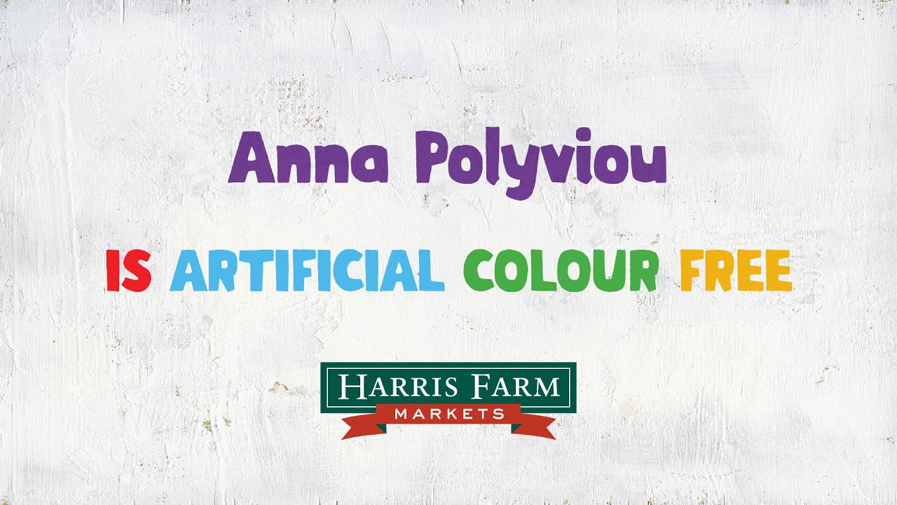 Anna Polyviou is Coloured By Nature with Harris Farm Markets - YouTube