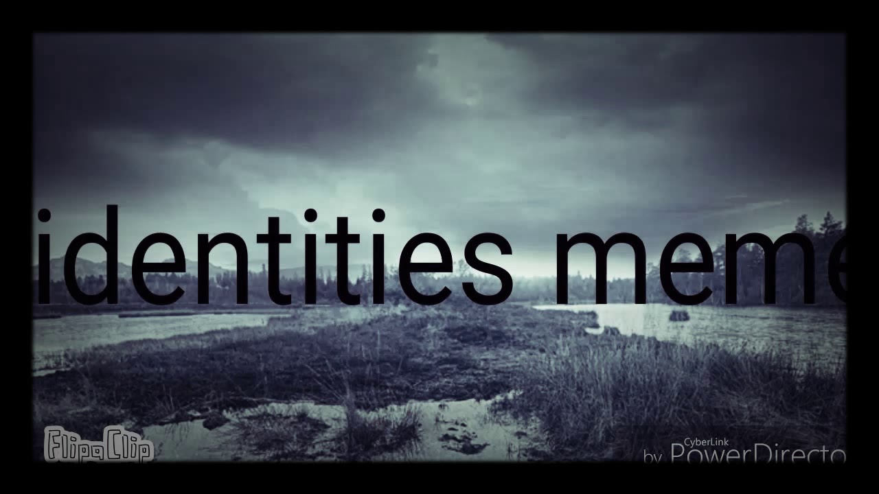 Identities Meme (my characters) - YouTube