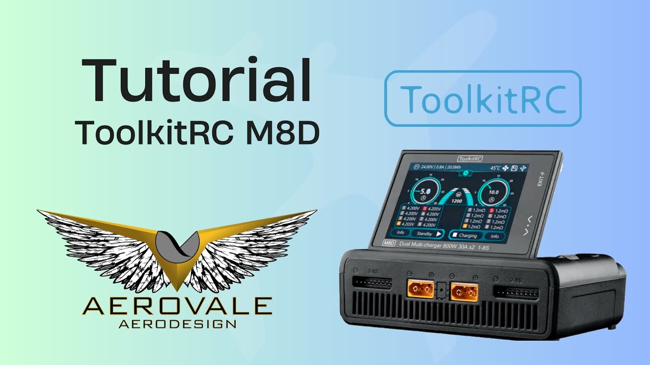 Unboxing e Tutorial Completo ToolkitRC M8D - O Carregador Multifunções ...