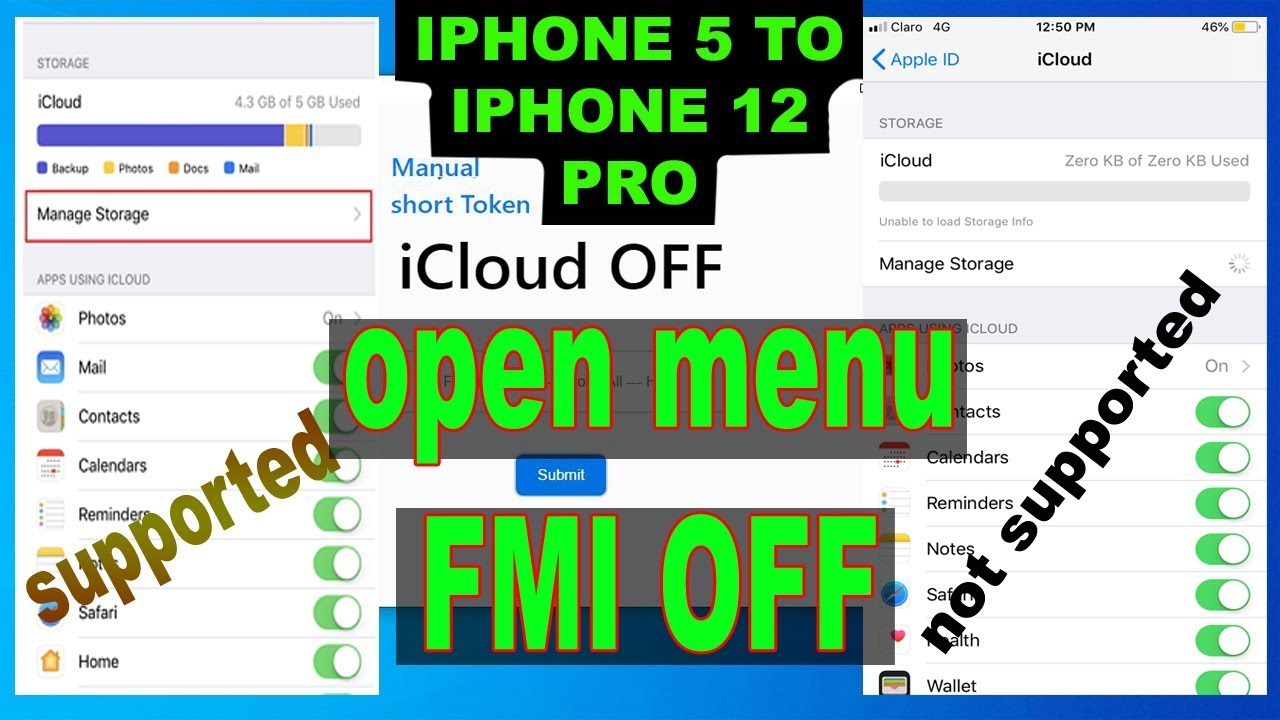 FMI OFF OPEN MENU PROXY MANUAL METHOD IOS 9-14.2 low payment | 12/04 ...