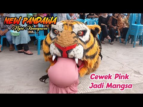 Cewek Pink Dicaplok Barongan New Pandawa Di Ngiri Karangawen
