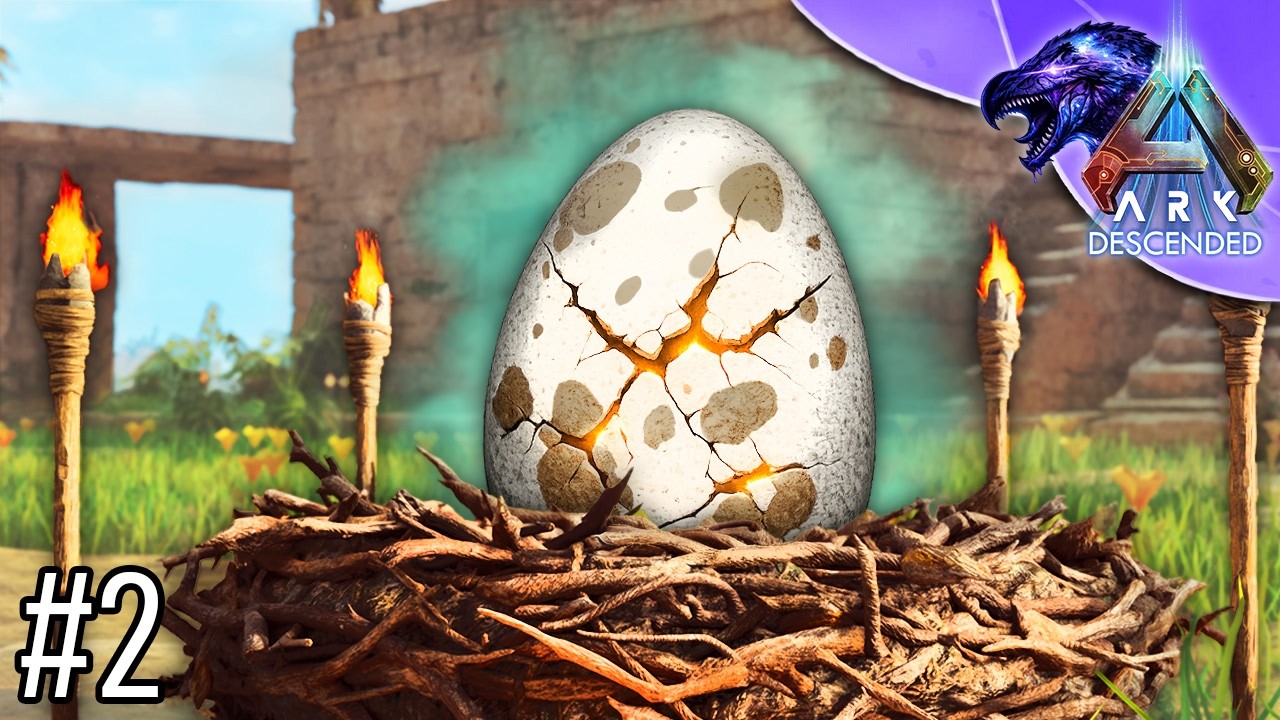L'Oeuf Mystérieux est... Surprenant 🥚 ARK : DESCENDED #2 - YouTube
