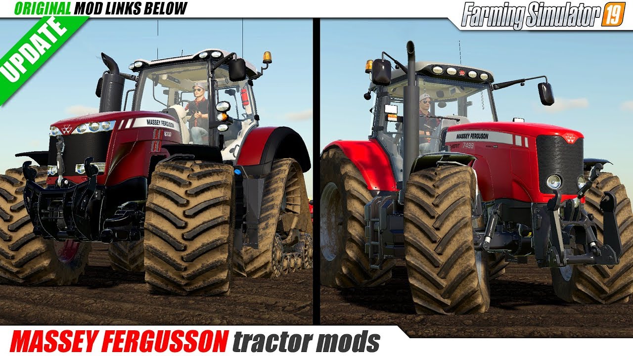 FS19 | Massey Ferguson Tractor Mods (2019-11-09) - review - YouTube
