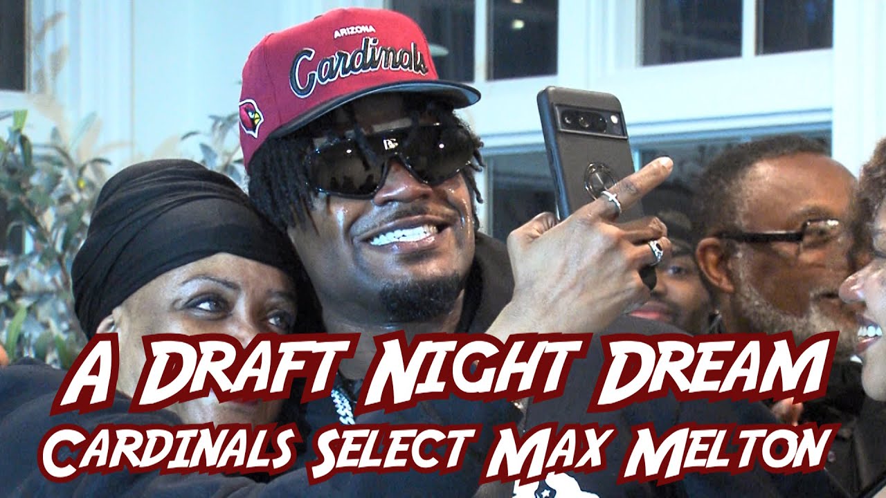 Mad Max Heads West! | Cardinals Select Max Melton in the 2nd Round of ...