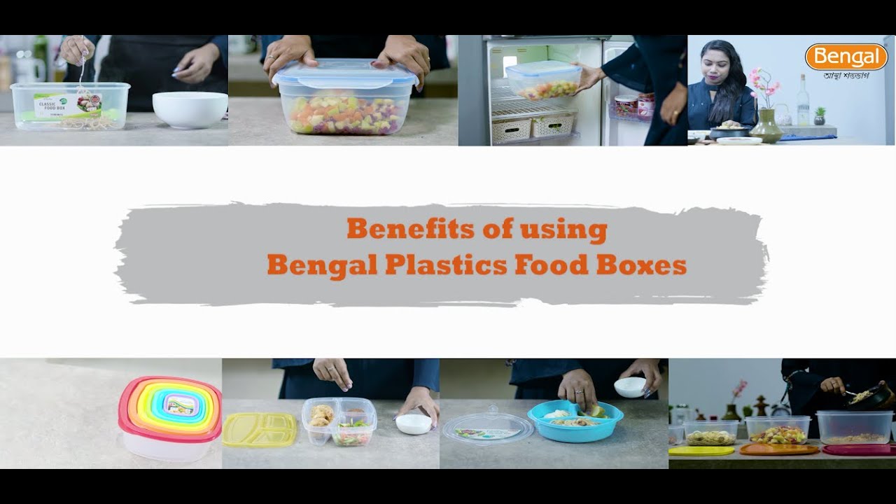 Benefits of using Bengal Plastics Food Box. - YouTube
