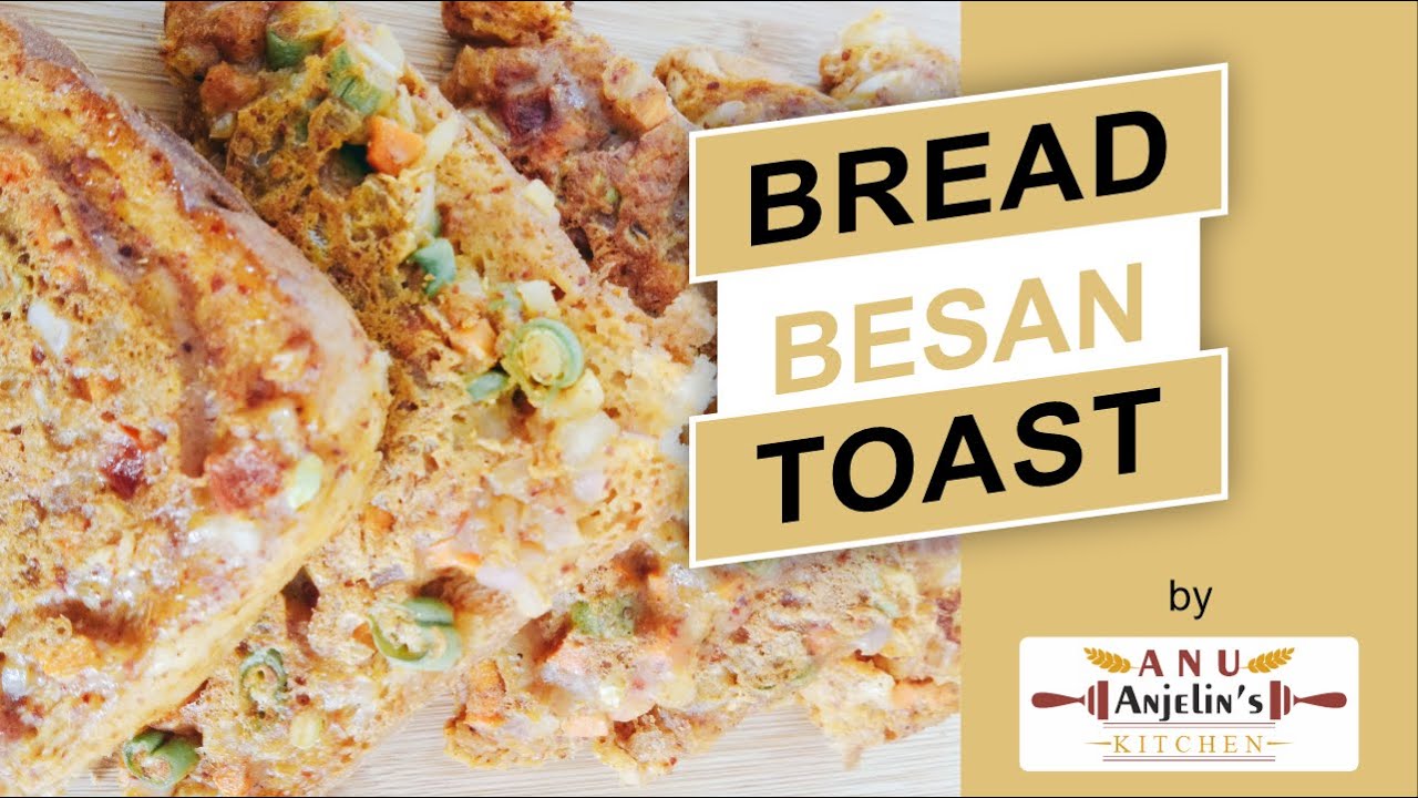 Bread Besan Toast Recipe | Tava bread toast | Quick 15 mins snack ...