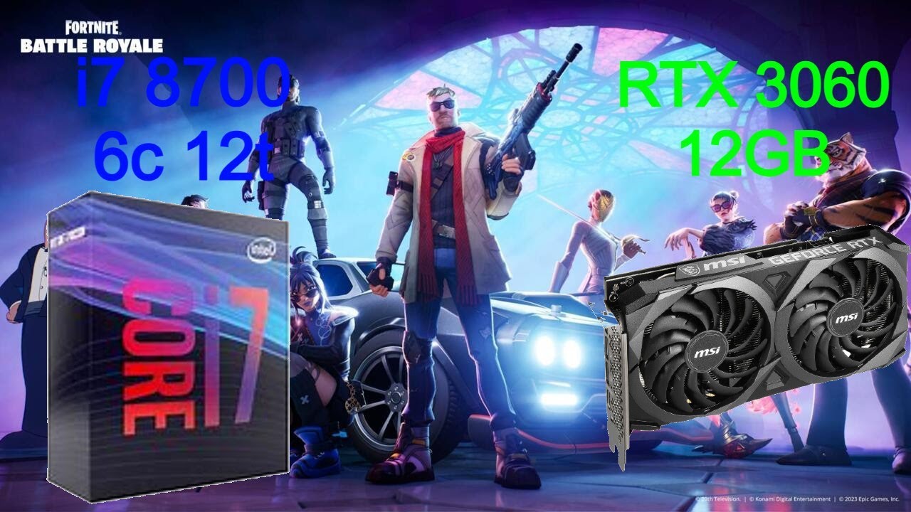 Fortnite chapter 5 season 1 Performance mode (i7 8700 Rtx 3060 12GB ...