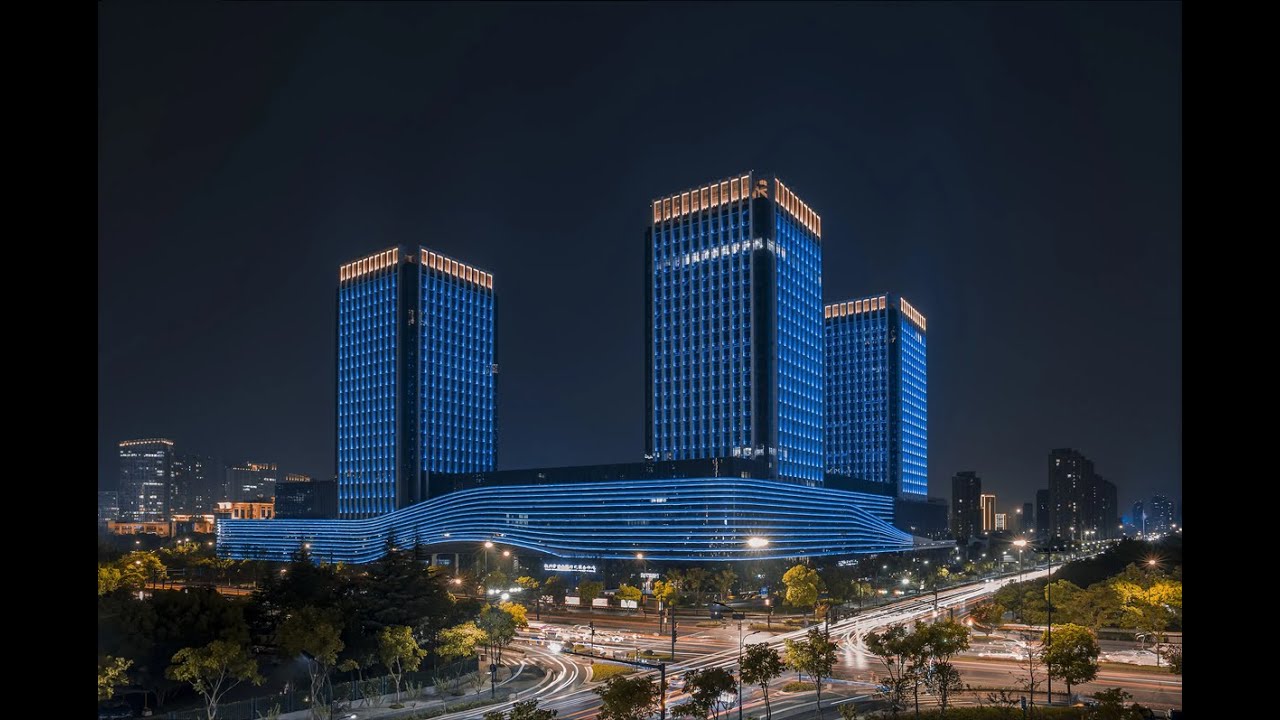 Shopping Mall Commercial LED Linear Lights Outdoor DMX 512 RGB Colorful ...