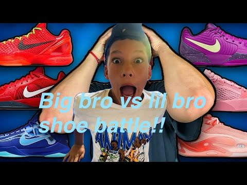 Shoe competition brother version!! Who you got??? - YouTube