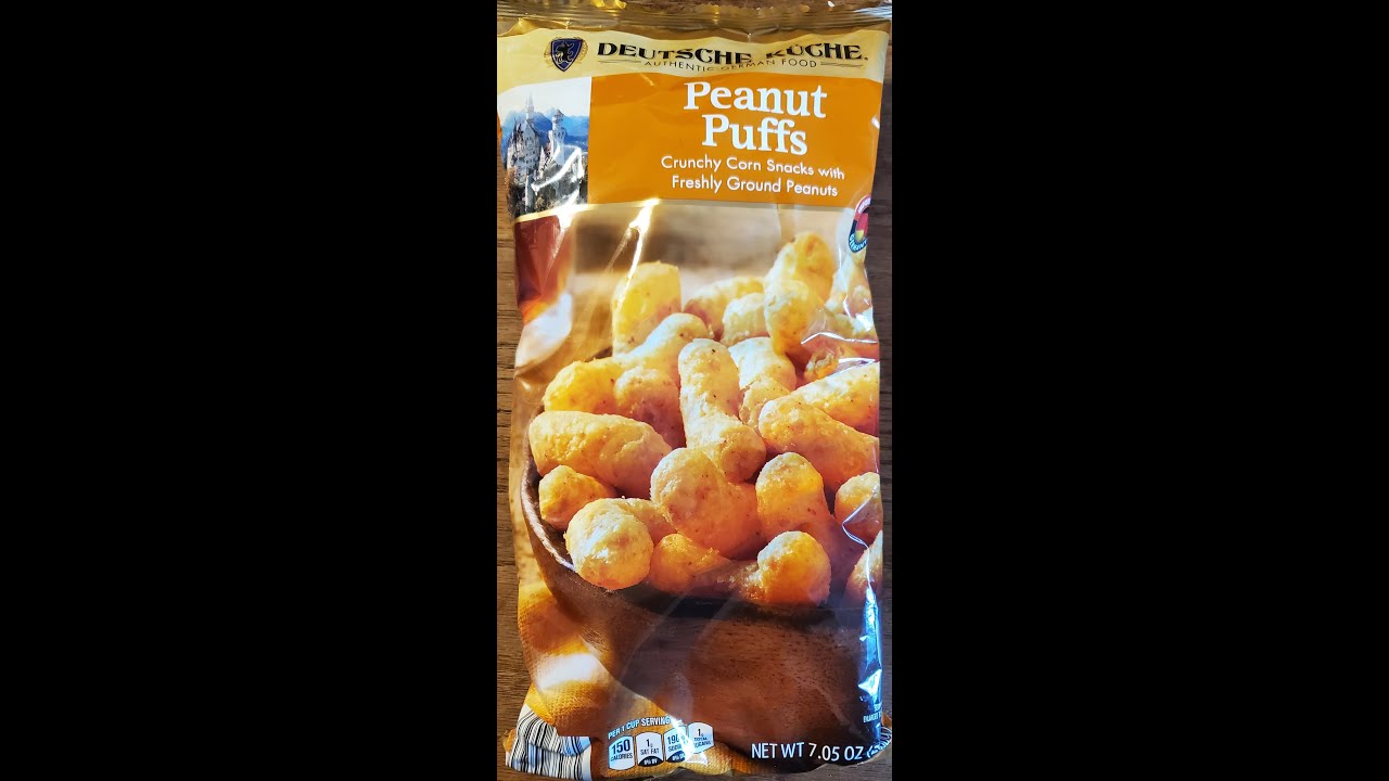 Deutsche Kuche Peanut Puffs Review - YouTube