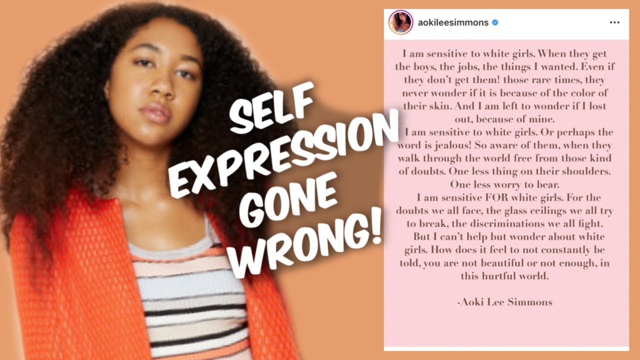SELF EXPRESSION GONE WRONG! CAN PEOPLE SHARE "THEIR" EXPERIENCE WITHOUT OTHERS GETTING OFFENDED ...