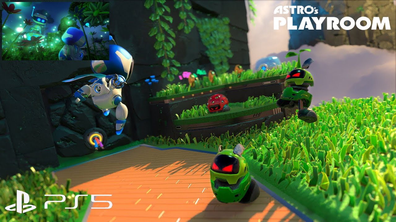 Playing astros play room for the first time - YouTube