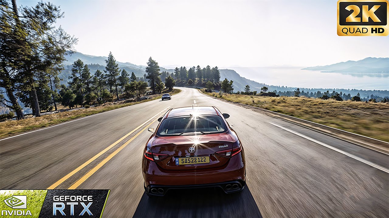 Flying Alpha ROMEO | ULTRA Realistic RTX 3060 TI | Full Ray Tracing in ...