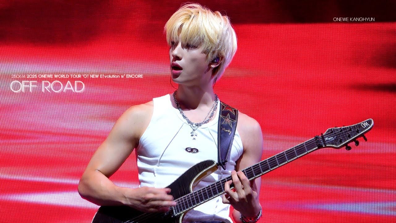 250614 원위(ONEWE)-OFF ROAD 강현 직캠 / 2025 ONEWE WORLD TOUR ‘O! NEW E!volution Ⅳ’ ENCORE - YouTube
