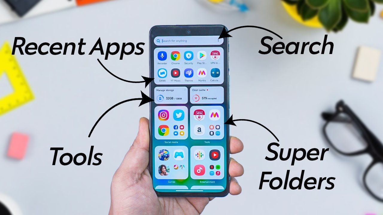 [ENABLE NOW] iOS Style (App Library) Super Folders in SEARCH Panel ...