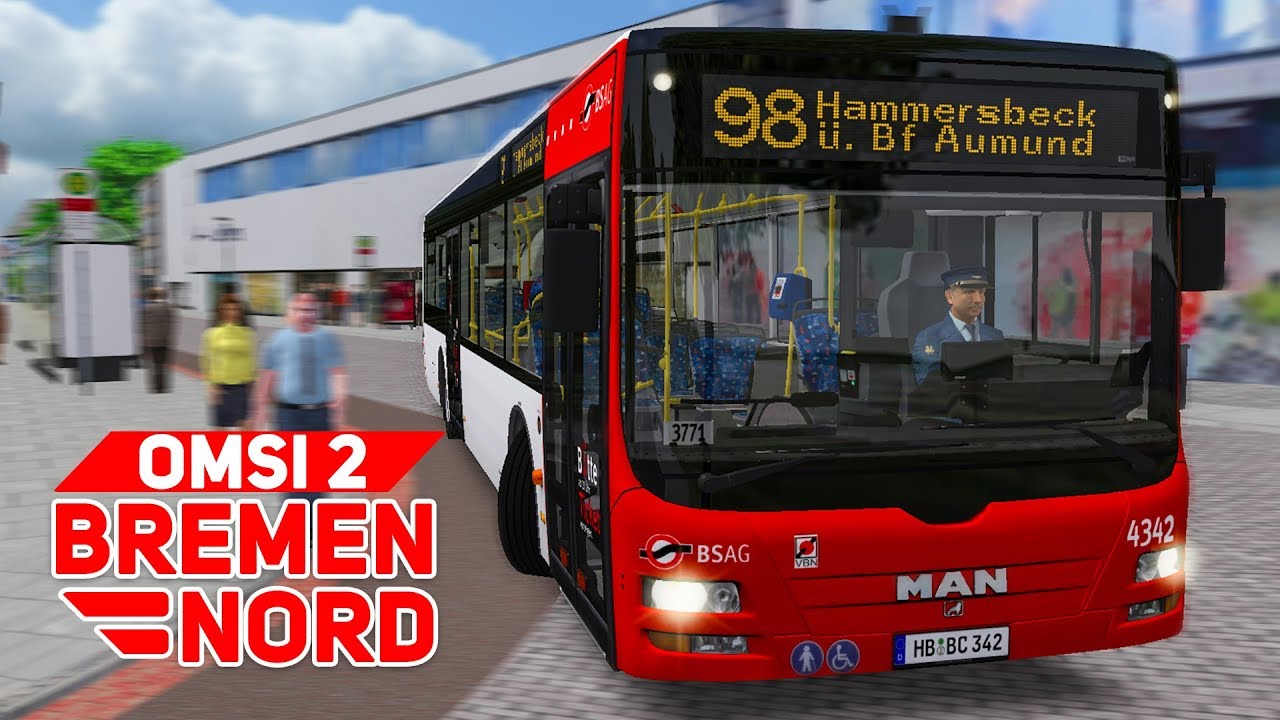 OMSI 2: BREMEN NORD #3: Der MAN Lion's City A37 mit modernem IBIS ...