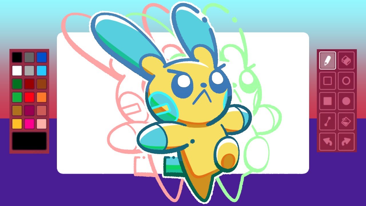 Drawing Pokémon ANIMATIONS With Viewers in Gartic Phone - YouTube