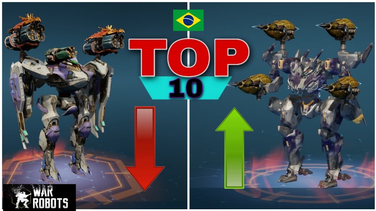 War Robots! Top 10° Robôs Meta de Maio + Top 5° Titãs - YouTube