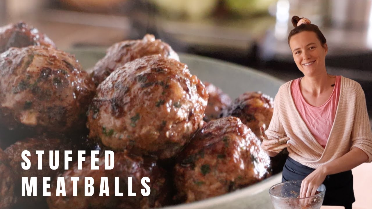 How to make stuffed meatballs | The Farming Chefs | Ep 2 - YouTube