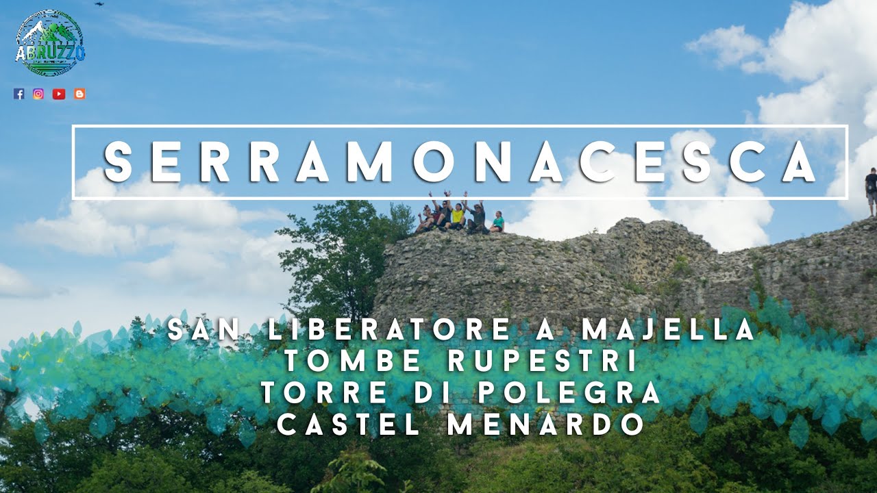 Fantastico Abruzzo | Serramonacesca: San Liberatore tombe rupestri ...