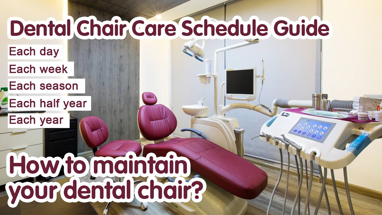 Dental chair care schedule guide you may not know 2024 dental chair ...