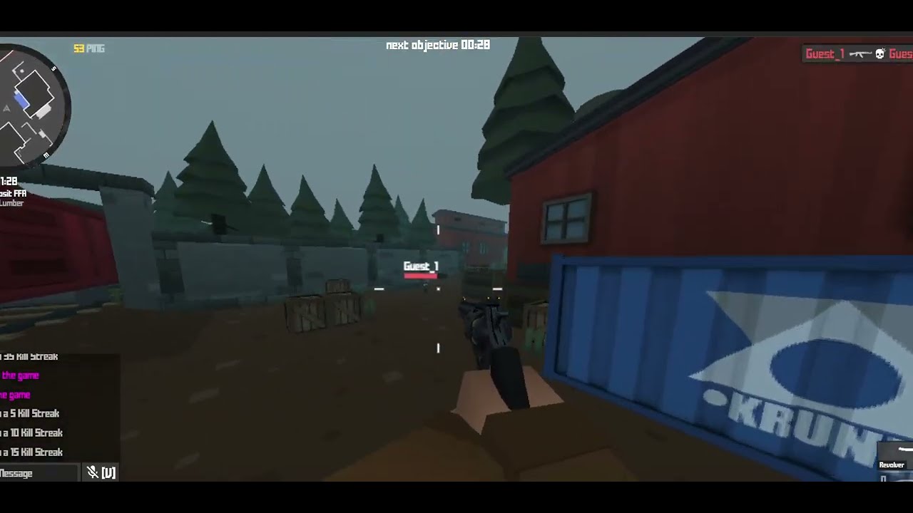 Krunker FRVR game 01 - YouTube
