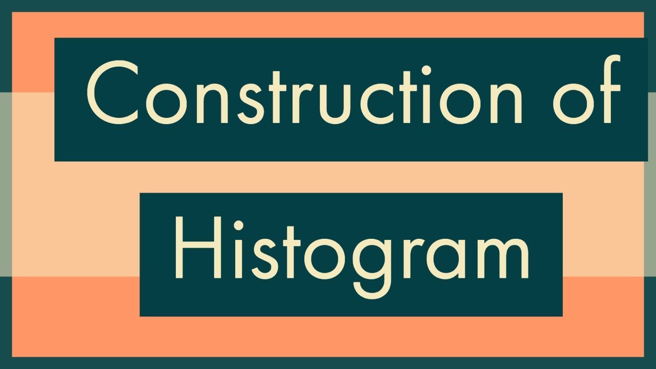 Construction of Histogram - YouTube