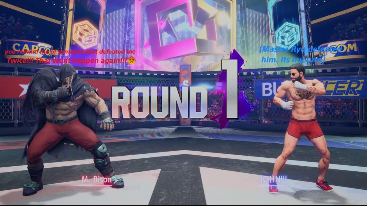SF6:[World Tour] JOHN!!! Vs M.Bison Lv100 - YouTube