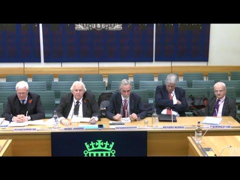 Green Signals at the Transport Select Committee on November 8th - YouTube