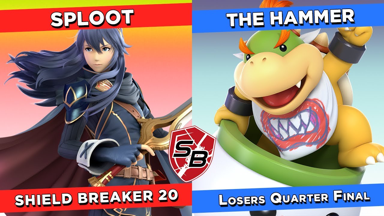 Shield Breaker 20 - Sploot (Lucina) Vs. The Hammer (Bowser Jr.) - YouTube