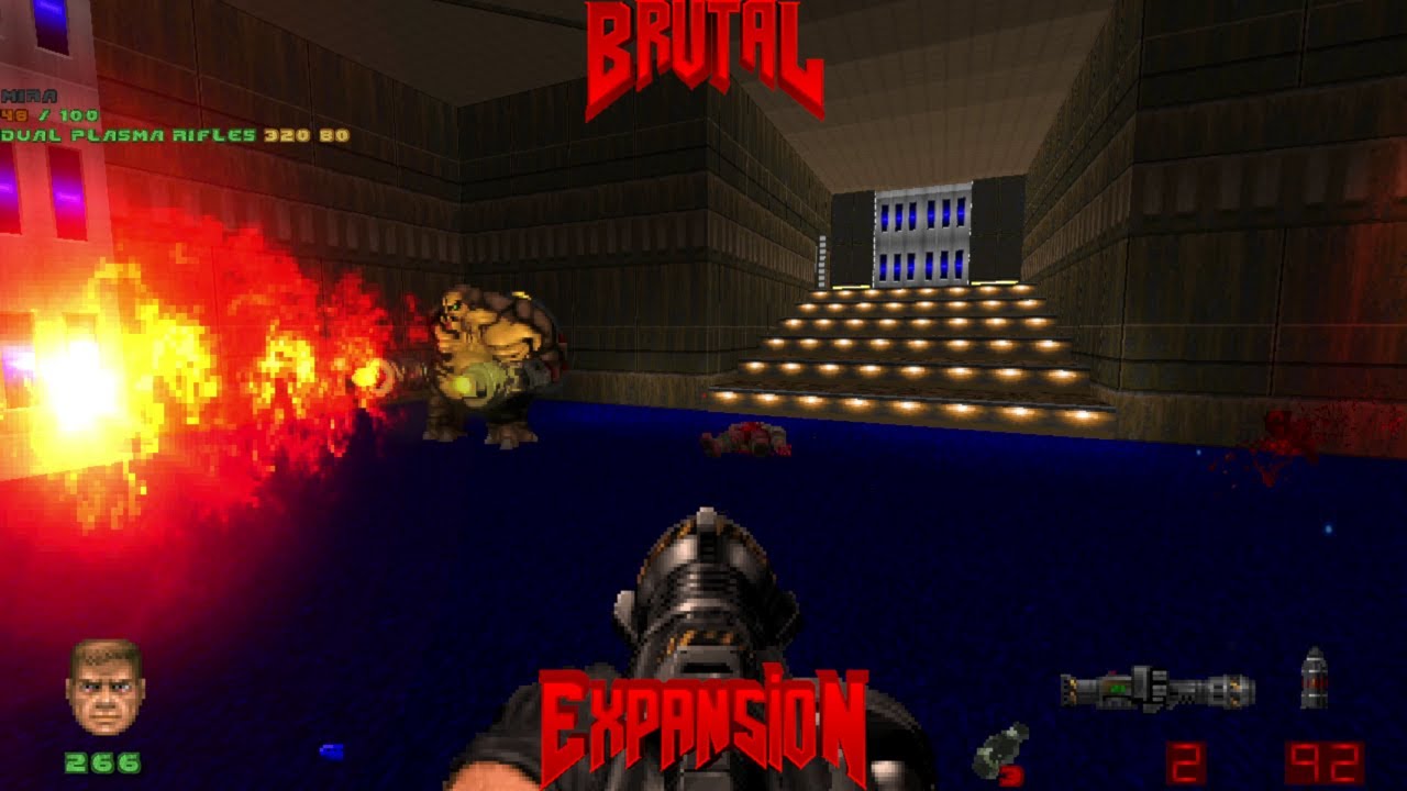 Brutal Doom v21.13.2 | TNT Map 12 | Online Co-op - YouTube
