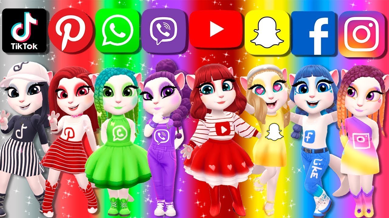 My talking Angela 2 | Viber, Facebook, SnapChat, Whatsapp, TikTok ...