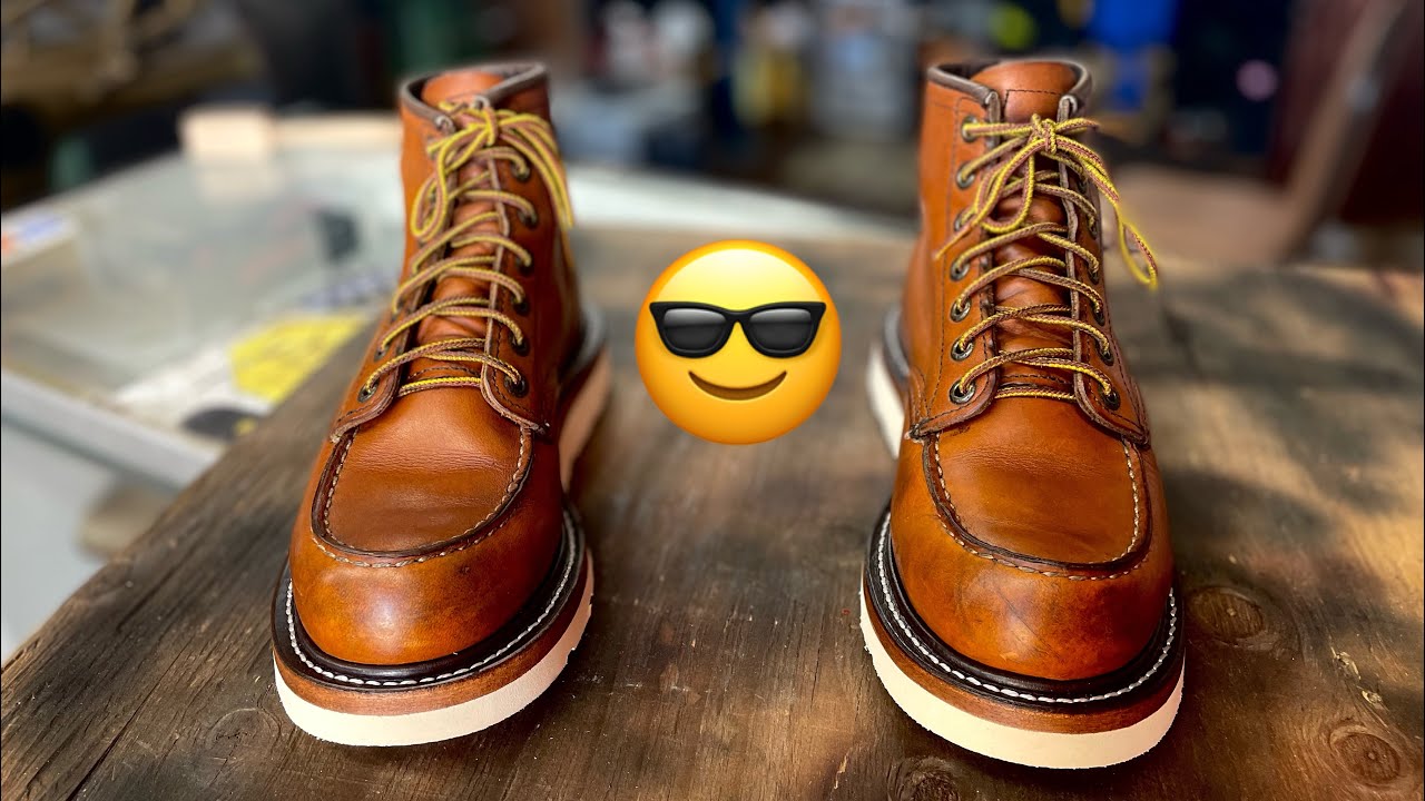 Red Wing 10875/Resoled/ Vibram Christy/Storm Welt #redwingboots # ...