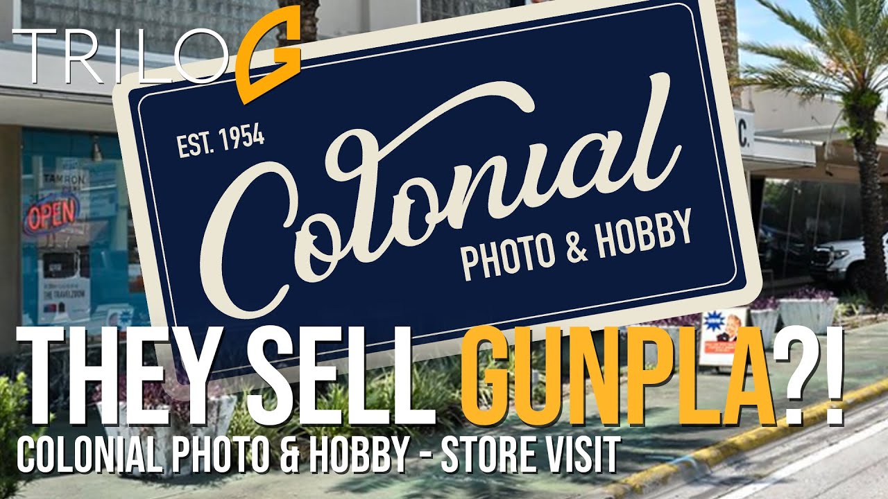 Colonial Photo & Hobby - GUNPLA SELLERS! - Hobby Store VLOG - YouTube