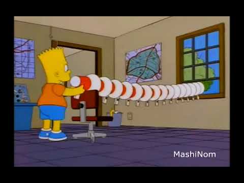 Bart with megaphones & omae wa mou shindeiru, Allahu Akbar [ EAR RAPE, MAX SOUND ]
