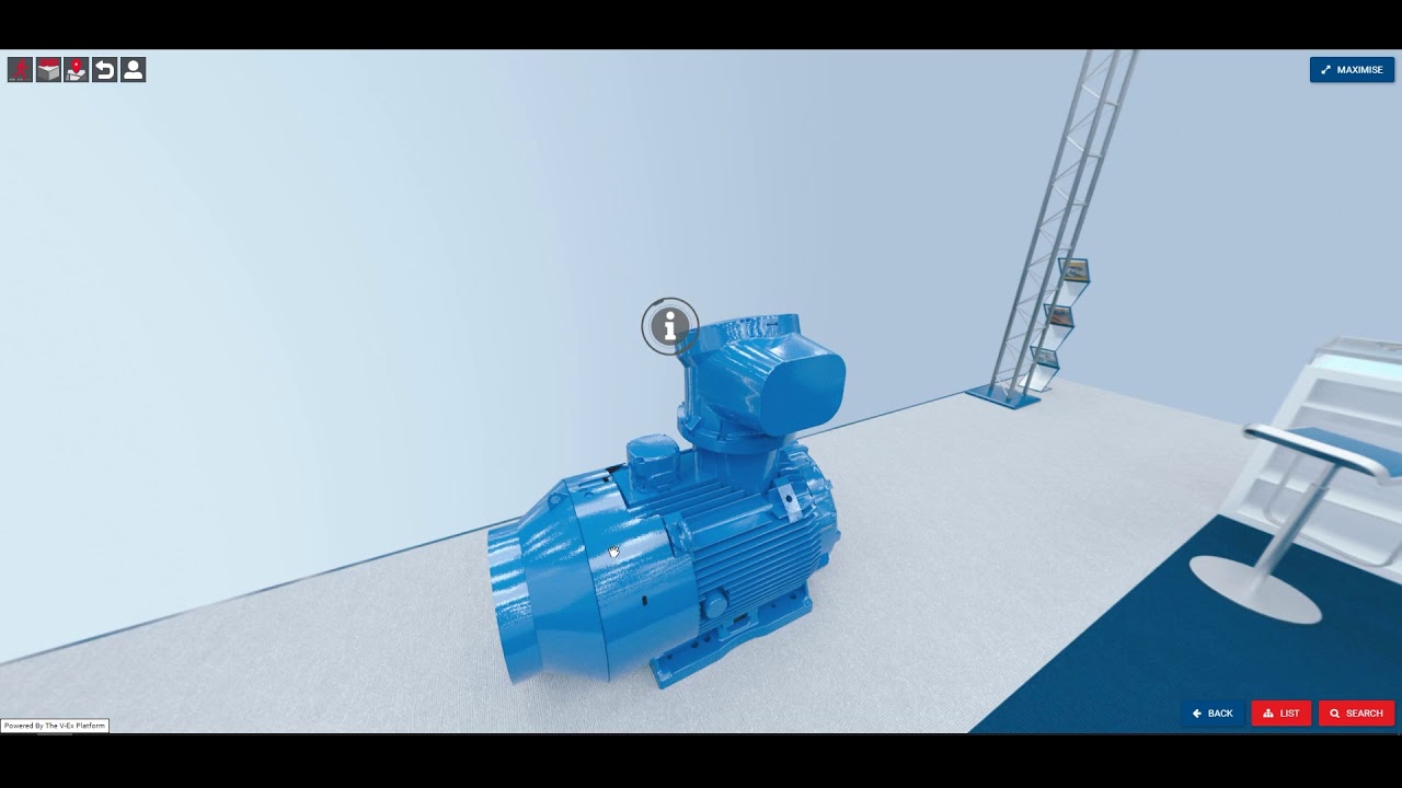 What options are available for a virtual exhibition stand? - YouTube