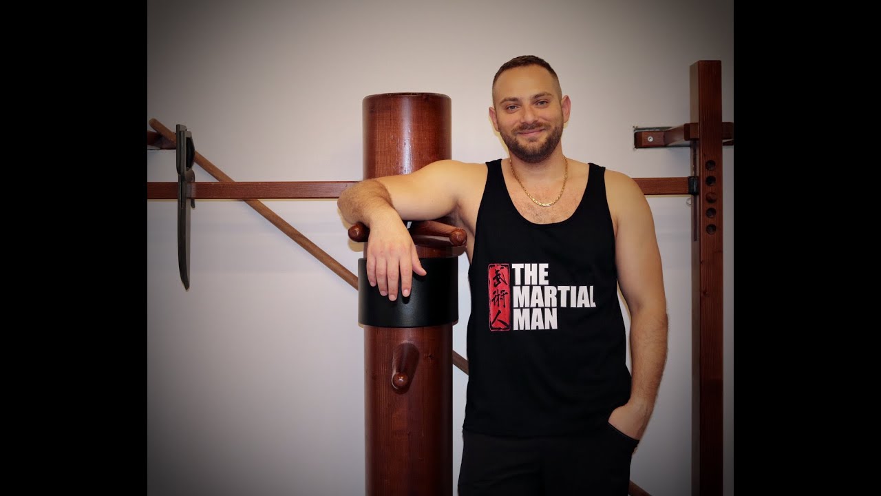 Wooden dummy - drill - YouTube