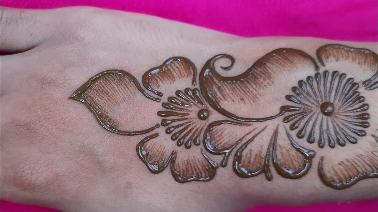 Best 2020 Easy shading mehndi designs || new simple mehndi design for ...