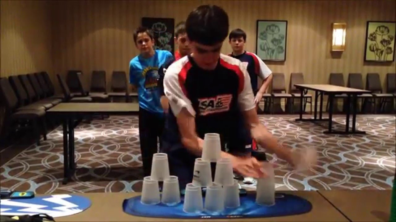 Relay Stacking Fun After Worlds 2015 - YouTube