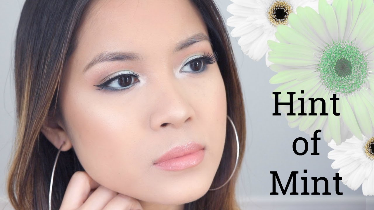HINT OF MINT | Spring/Summer Makeup Tutorial - YouTube
