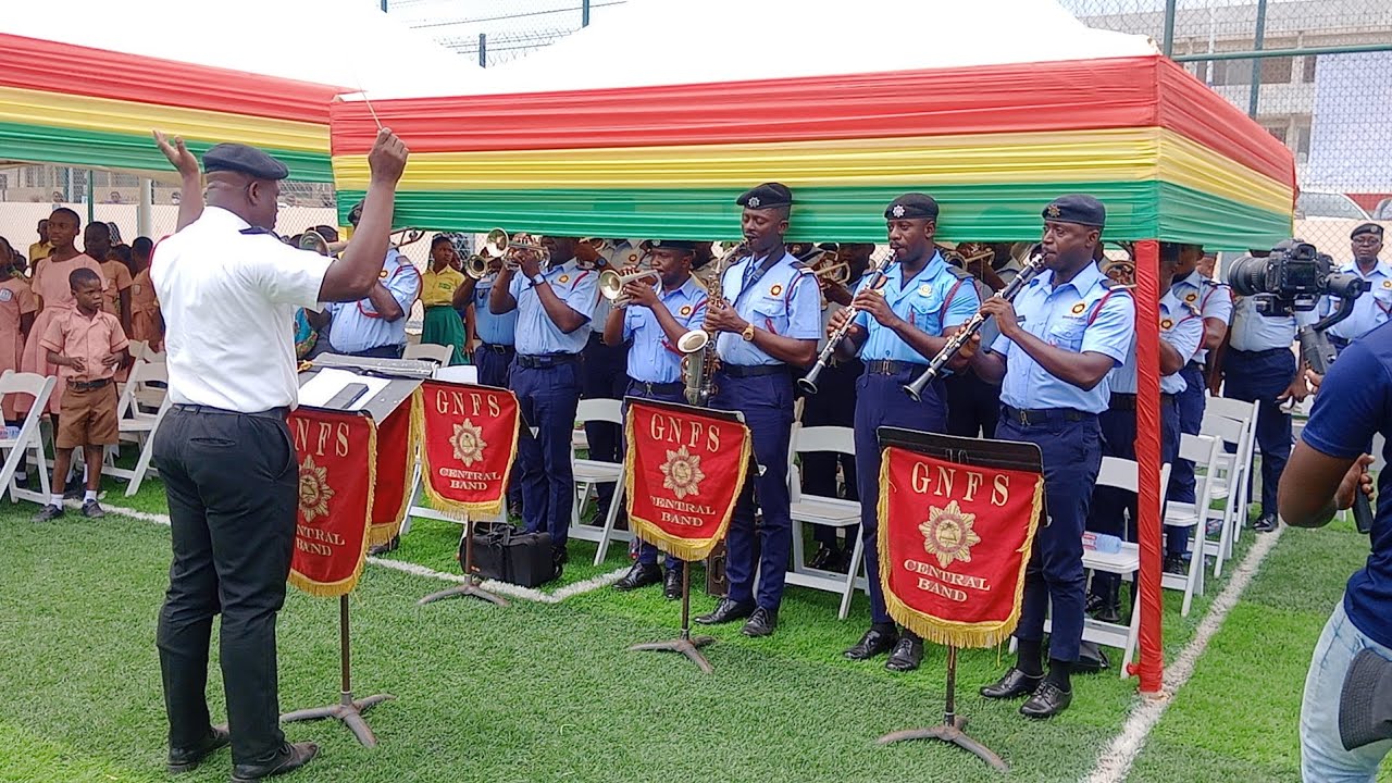 GHANA FIRE SERVICE BAND - YouTube
