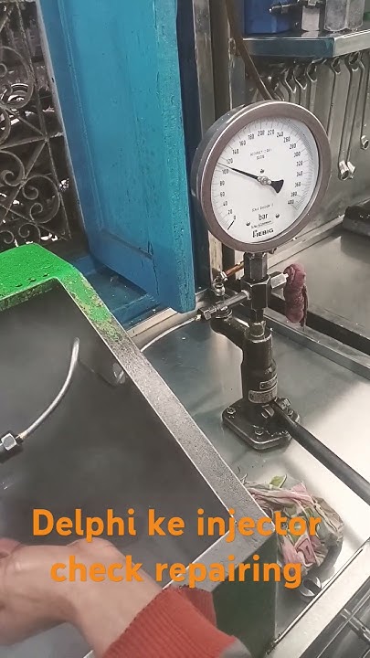 Delphi injector check repairing - YouTube